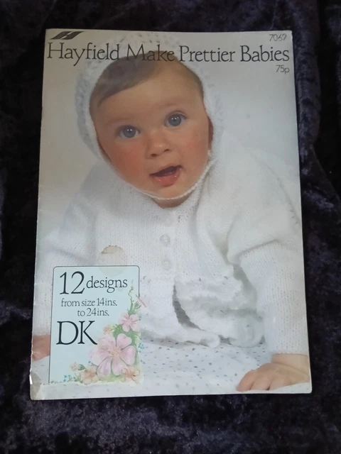 HAYFIELD PRETTIER BABIES Knitting Pattern Booklet £2.24 - PicClick UK