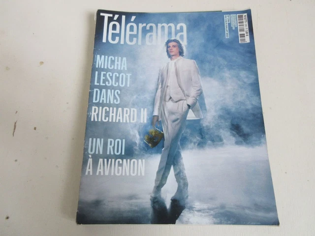 TELERAMA 3781 02.07.2022 Micha LESCOT Kerill SEREBRENNIKOV Michel ...