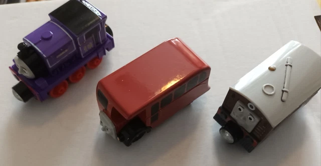 THOMAS THE TANK engine. Toby , Bertie & Charlie. Round Magnets. Mattel ...