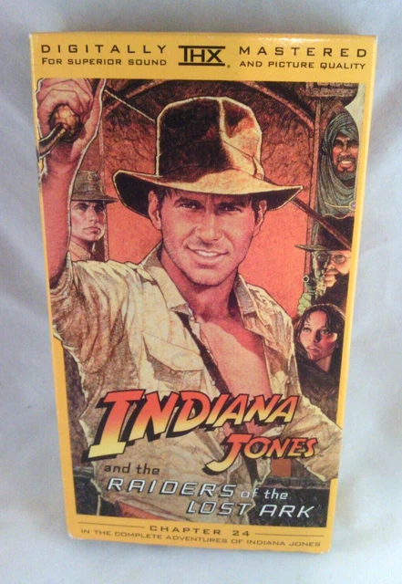INDIANA JONES AND the Raiders of the Lost Ark THX VHS - Harrison Ford ...