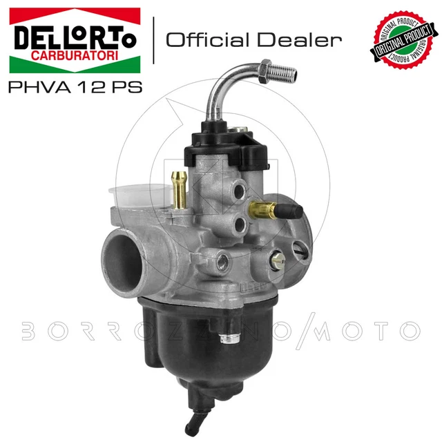 CARBURATEUR DELLORTO AVEC Air Automatique PHVA 12 PS Malaguti F12-Phantom 50 LC EUR 69,20 ...
