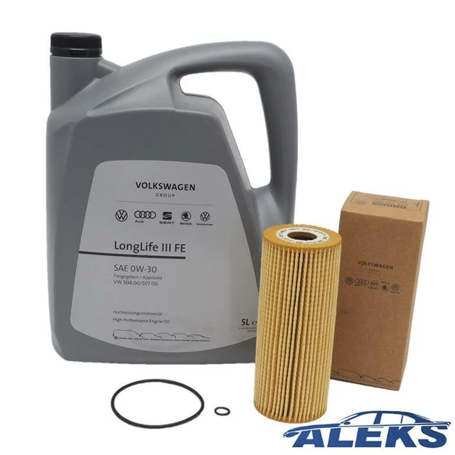 ORIGINAL VW INSPECTION Huile Service Pack 5L 0W30 Golf IV Passat 1.9 2. ...