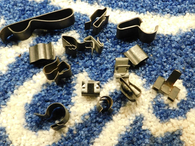 FORD ESCORT MK1 Mk2 Capri Metal Wiring/Pipe Clips Nos Genuine Ford £24. ...