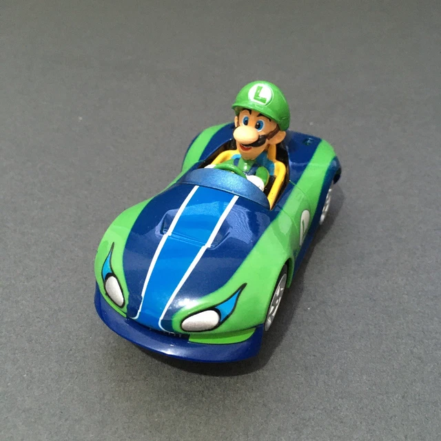 SUPER MARIO KART Carrera Go!!! Luigi Wild Wing Slot Auto scala 1:43 ...
