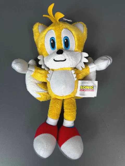 SONIC THE HEDGEHOG Tails peluche 8 pollici 2018 TOMY giocattolo ...