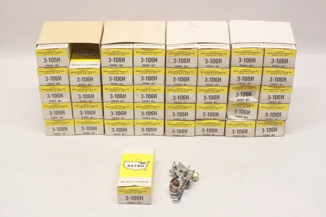 NOS LOT/40 VINTAGE Car Truck Ignition System Distributor Points ...