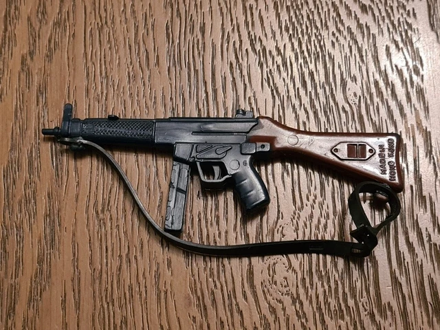VINTAGE ACTION MAN Tom Stone Heckler & Koch H&K Machine Gun £9.99 ...