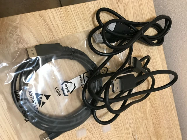 DISPLAYPORT HOTRON E246588 AWM Style 20276 VW-1 1.8m cable $20.00 ...