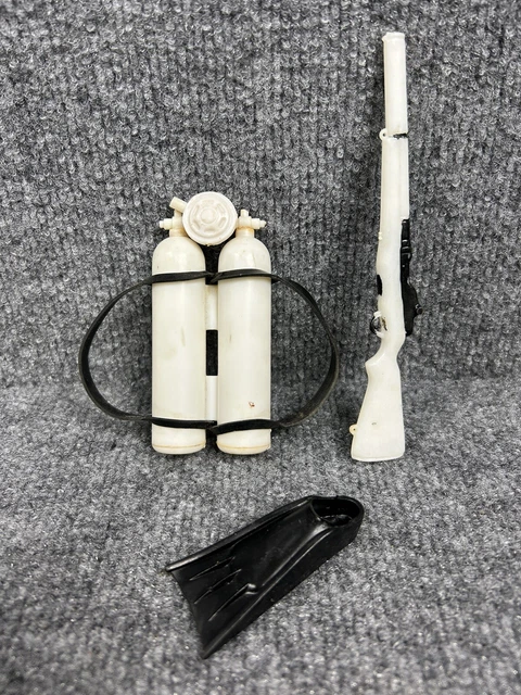 VINTAGE 1960'S HASBRO Gi Joe White M1 Garand Rifle & Scuba Tank 👀 ...