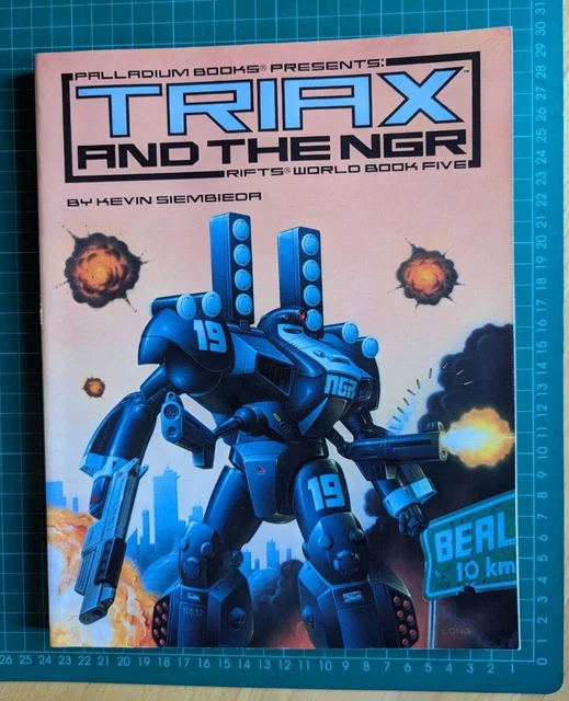 PALLADIUM BOOKS - Triax and the NGR - libro mondiale Rifts 5. Prima ...