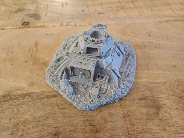 WARHAMMER 40.000 40K Forgeworld Heavy Turret Emplacement EUR 40,00 ...