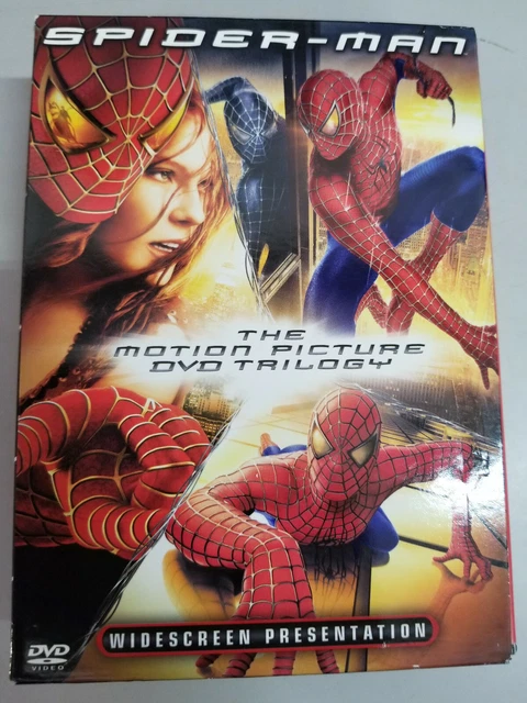 Spider Man The Motion Picture Trilogy [spider Man Spider Man 2