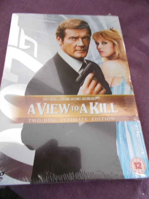 A VIEW TO A Kill 2 Disc Ultimate Edition James Bond 007 - NEW Region 2 ...