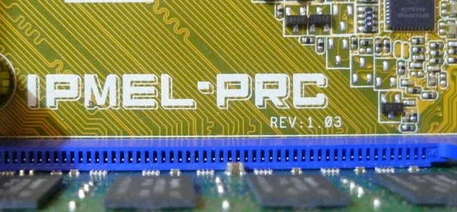 PEGATRON IPMEL-PRC SOCKET 775 Motherboard Complete With I/O Plate CPU ...