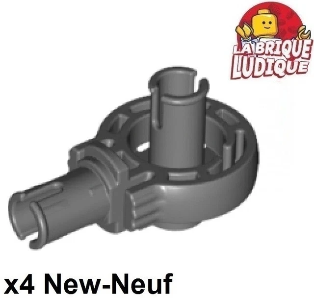 LEGO TECHNIC X4 Rotation Joint Ball Loop articulation pin gris foncé ...