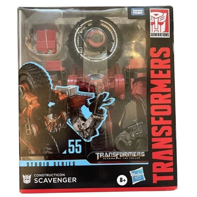 HASBRO TRANSFORMERS STUDIO Series #55 Leader Class Scavenger Action ...