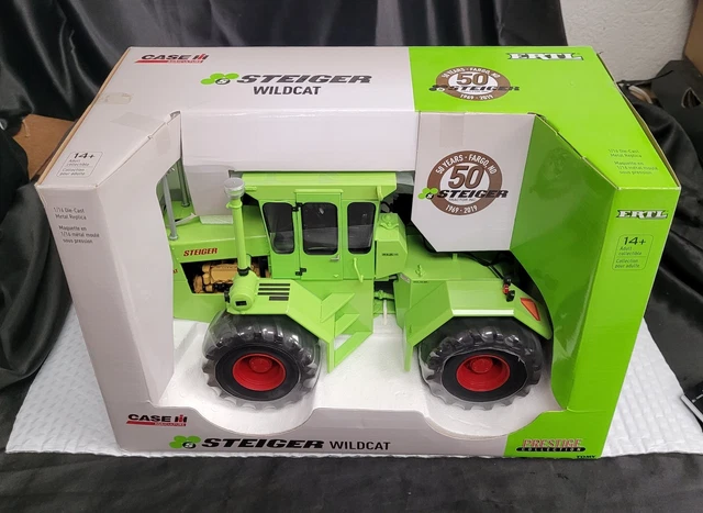 STEIGER WILDCAT 4WD Tractor 50 Year PRESTIGE Collection 1:16 NIB Ertl ...