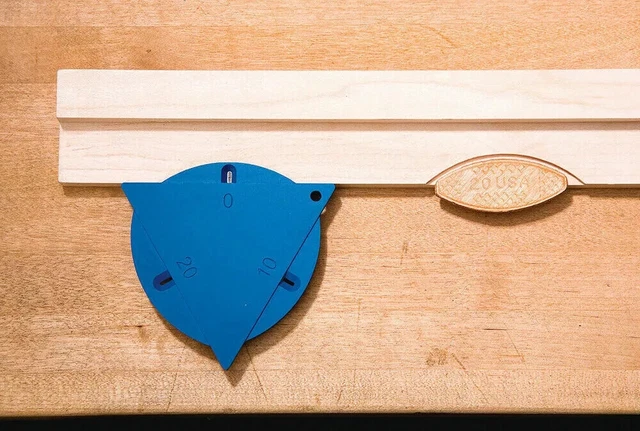 ROCKLER BISCUIT CUTTER Gauge 3-Way. Shows Exact Width & Depth. For 0 ...