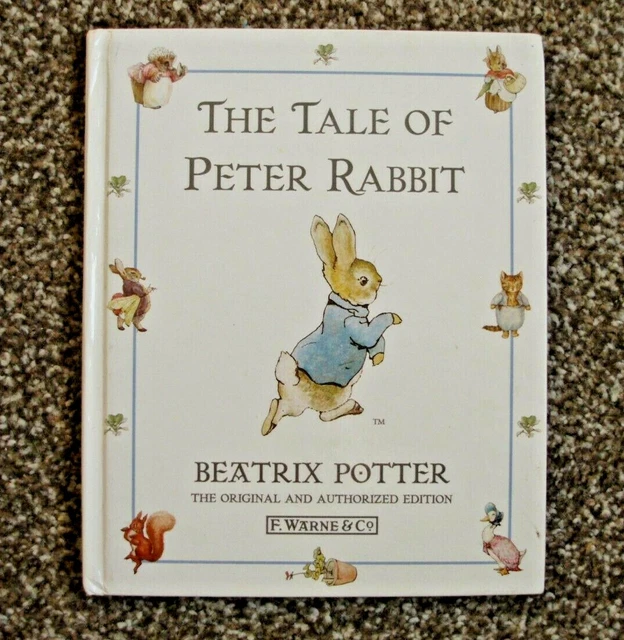 THE TALE OF Peter Rabbit Beatrix Potter Watercolours Hardback Book 1996 ...