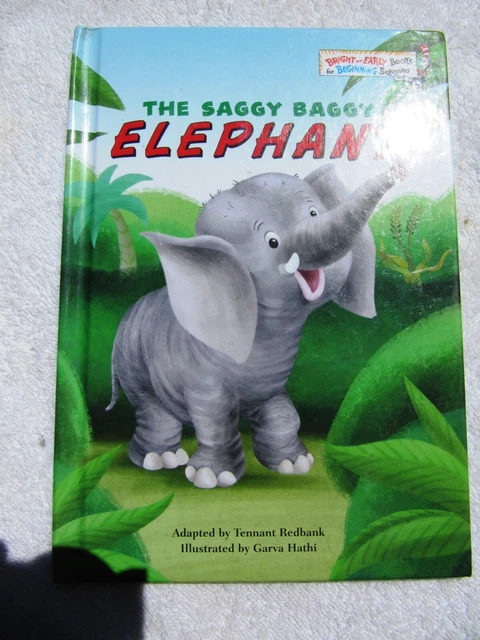 THE SAGGY BAGGY ELEPHANT CHILDREN's Board Book Redbank Hathi Step into ...