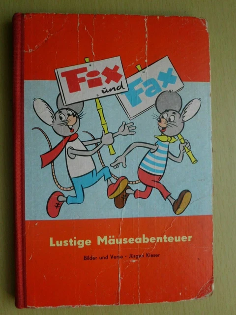 FIX UND FAX, Lustige Mäuseabenteuer - Jürgen Kieser, Comic, 1964 EUR 39 ...