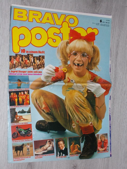 BRAVO POSTER 1975: Daltrey / TOMMY, Ingrid Steeger, Peter Alexander ...