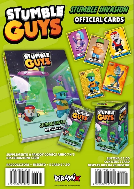STUMBLE GUYS STUMBLE Invasion Official Card Collection Serie 2 EUR 54 ... STUMBLE GUYS STUMBLE Invasion Official Card Collection Serie 2 EUR 54 ...