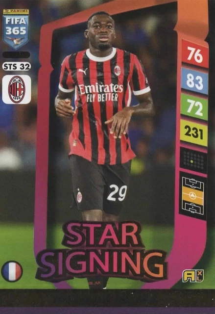 PANINI FIFA 365 2025 Star Signing STS 32 Youssouf Fofana £0.87 ...