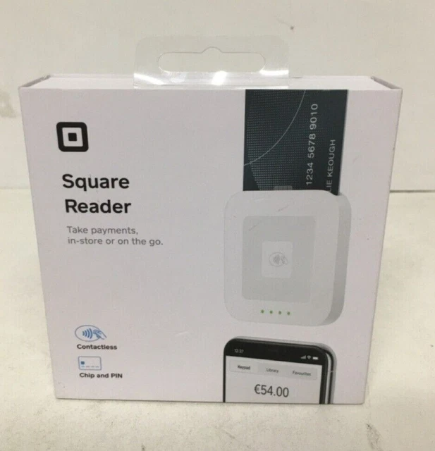 SQUARE CARD READER chip PIN Bluetooth payments and contacless £31.87 ...