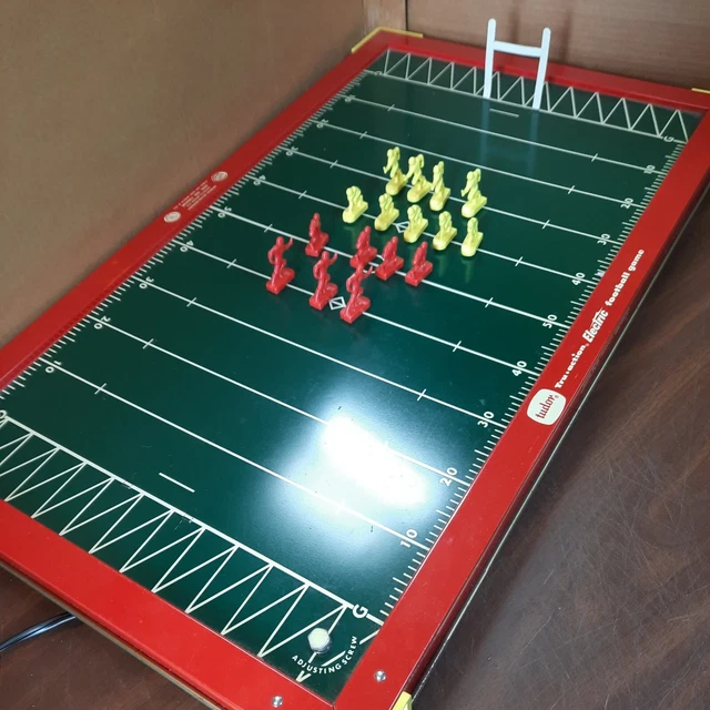 VINTAGE TUDOR TRU-ACTION Electric Football Game 1960s Model #500 Tested ...