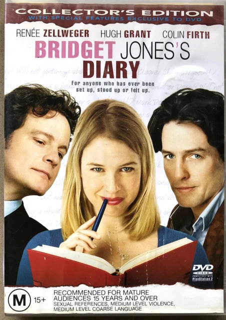 BRIDGET JONES DIARY (DVD 2001) Region 4 Australia - FAST FREE - NEXT ...