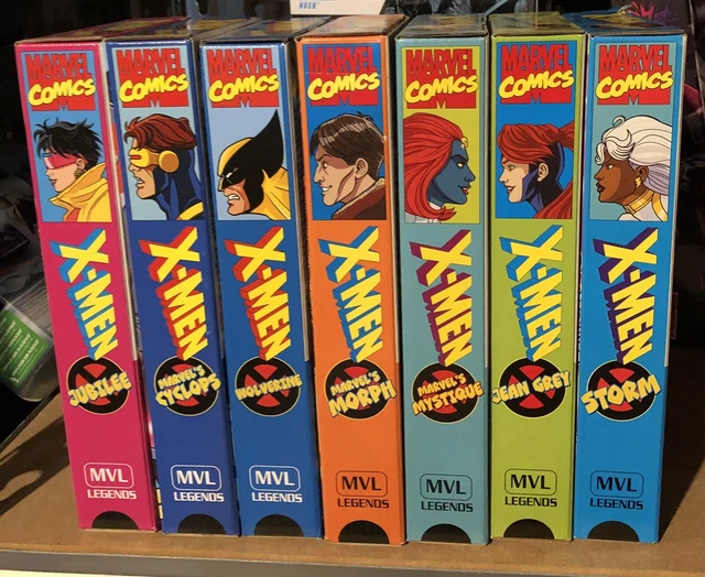 MARVEL LEGENDS VHS 90s X-Men Animated Retro 7 Figure Lot New £191.16 ...