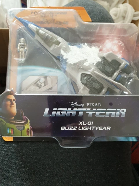 DISNEY PIXAR LIGHTYEAR Hyperspeed Series XL-01 Spaceship & Buzz ...