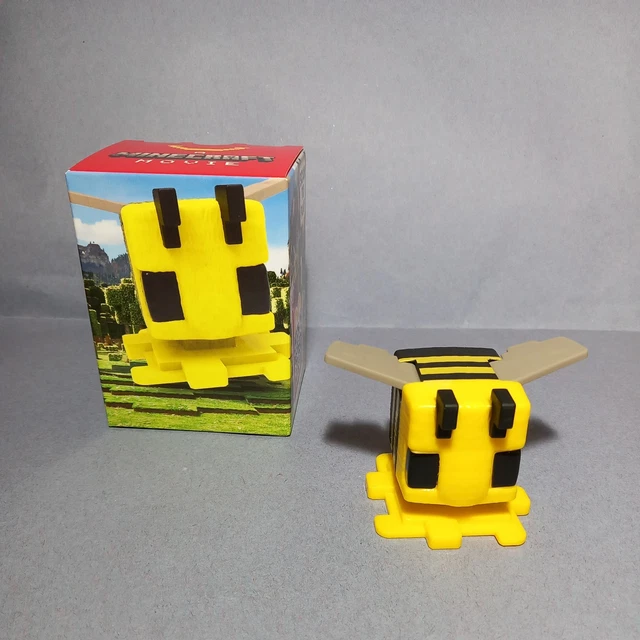 💫MINECRAFT MCDONALD’S HAPPY Meal Toy 2025- Bee - McDonalds & Mojang ...