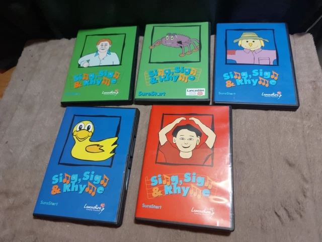 5× SING, Sign and Rhyme DVD's EUR 11,84 - PicClick IT