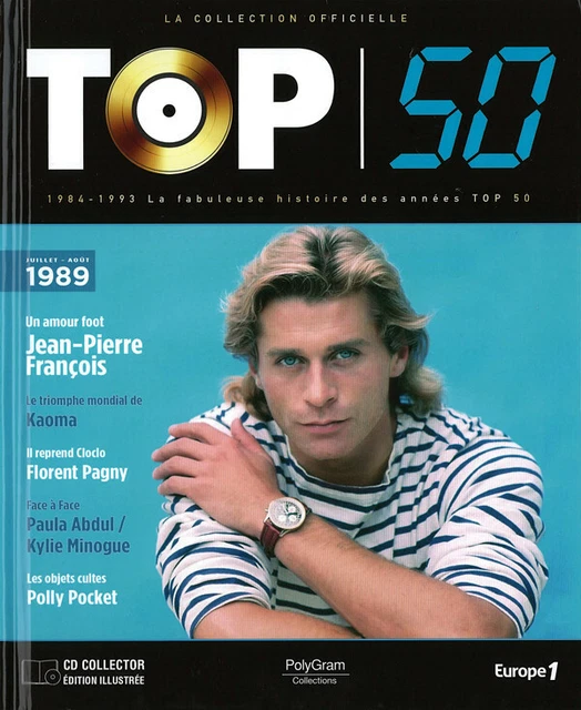 LIVRE +CD EDITION La Collection Officielle Top 50 Francois Annee 89 ...