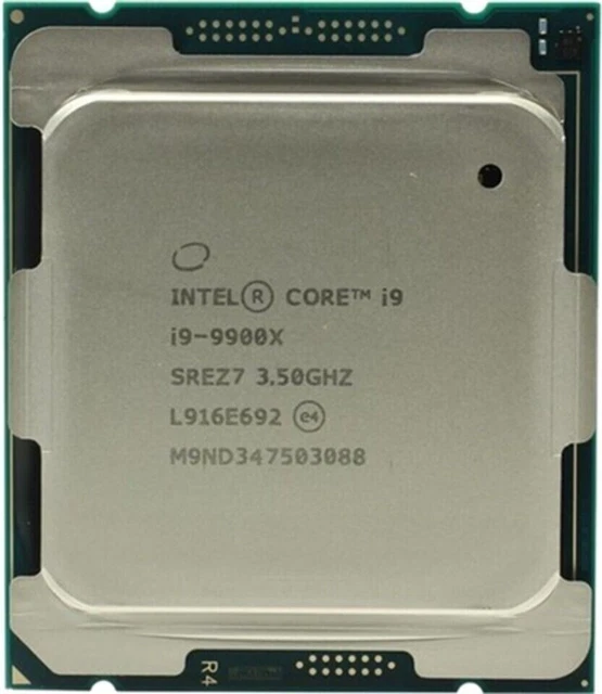 INTEL CORE I9-9900X CPU 10 Cores Processor 19.25MB up to 4.40 GHz LGA ...