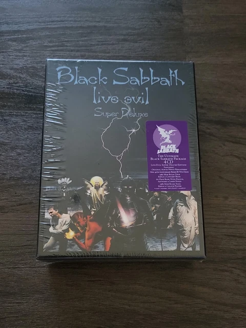 BLACK SABBATH - Live Evil - Super Deluxe (40th Anniversary) NEW! Made ...