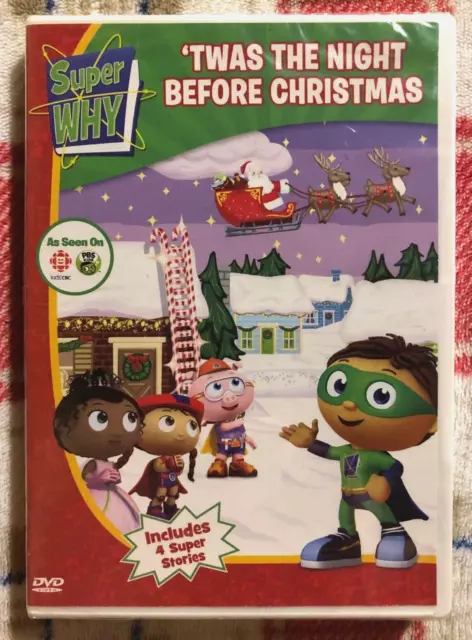 SUPER WHY: 'TWAS the Night Before Christmas (PBS Kids/Kids CBC) | DVD ...
