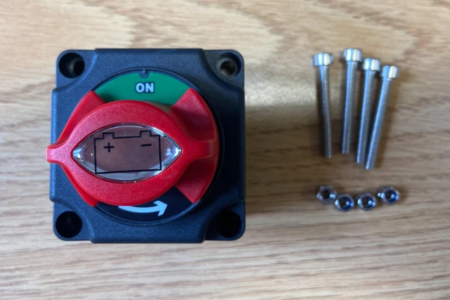 *NEW* MARINE BATTERY isolator rotary switch 300A 48V (1000A for 5 ...