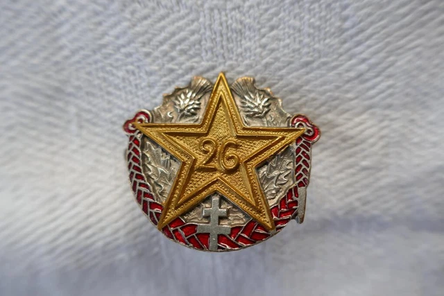 MILITARY BADGE 26° RI Infantry Regiment NANCY Full Gold Star £64.49 ...