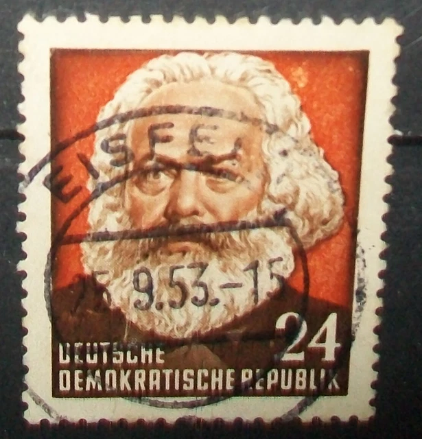 N°726U STAMP GERMAN DEMOCRATIC REPUBLIC DDR 1953 CANCELED aus EUR 0,30 ...