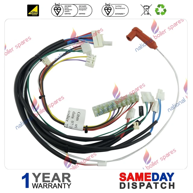 BAXI ECOBLUE ADVANCE COMBI ERP HARNESS LOW VOLTAGE 7213620 £39.99 ...
