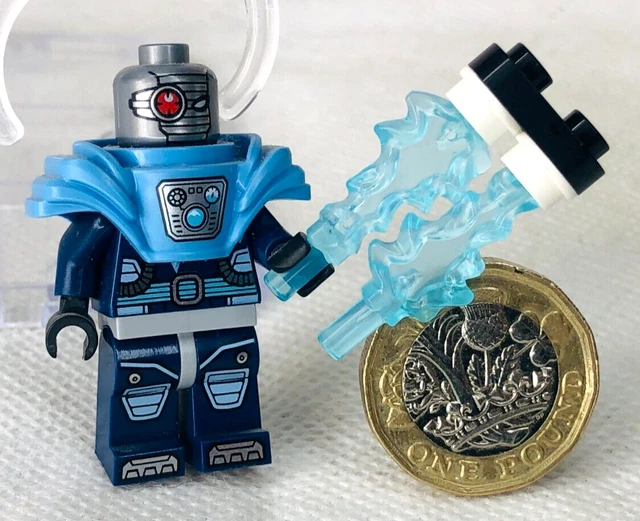 LEGO MAN MINIFIGURE Mr Freeze Batman DC Original Official Action MIni ...