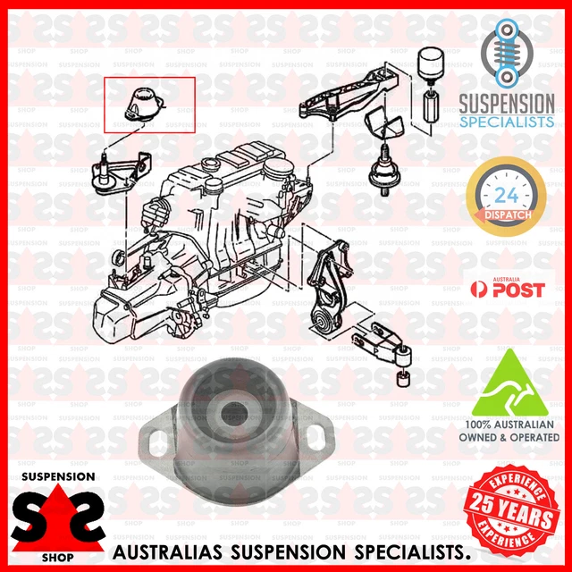 LEFT FRONT MOUNTING, Engine Suit PEUGEOT 307 (3A/C) 1.6 HDi 110 307 (3A ...