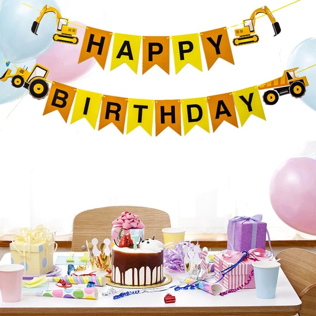 ALLES ZUM GEBURTSTAG Banner Kreative Bagger Geburtstag Banner für EUR 7 ...