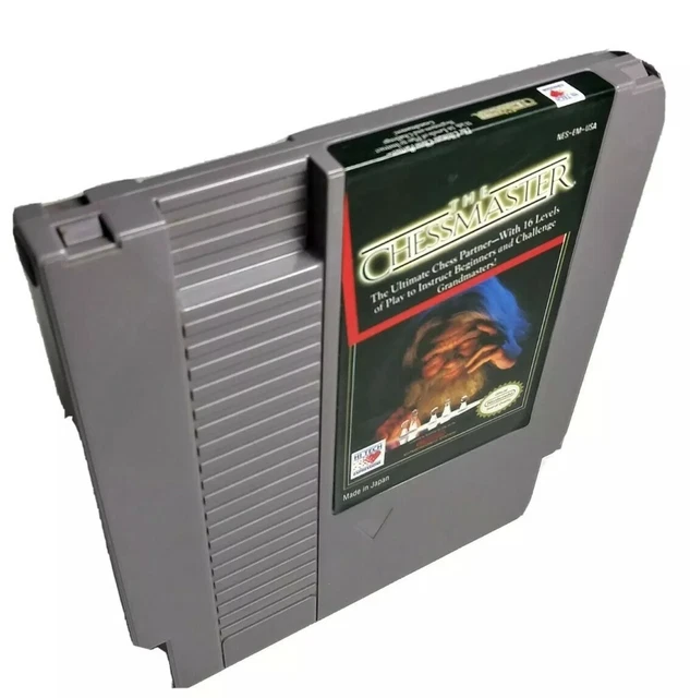 THE CHESSMASTER (NINTENDO Entertainment System, 1990) testato NES ...