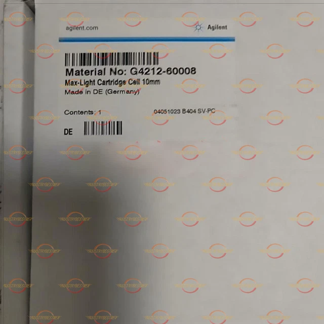 1PIECE AGILENT LIQUID chromatography flow cell G4212-60008 NEW $2,086. ...