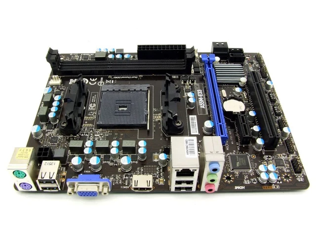 MSI A55M-E33 MATX Desktop PC Computer Motherboard AMD Socket/Socket FM2 ...