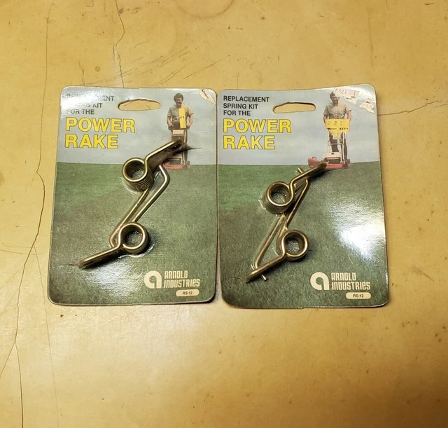 US ARNOLD RS-12 Power Rake Spring Replacement Kit 2 X 2-Pack 4 Springs ...